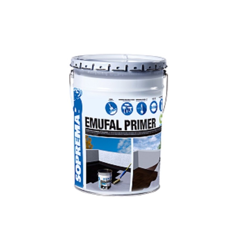 EMUFAL PRIMER 5KG SOPREMA-EMULSION ASFALTICA